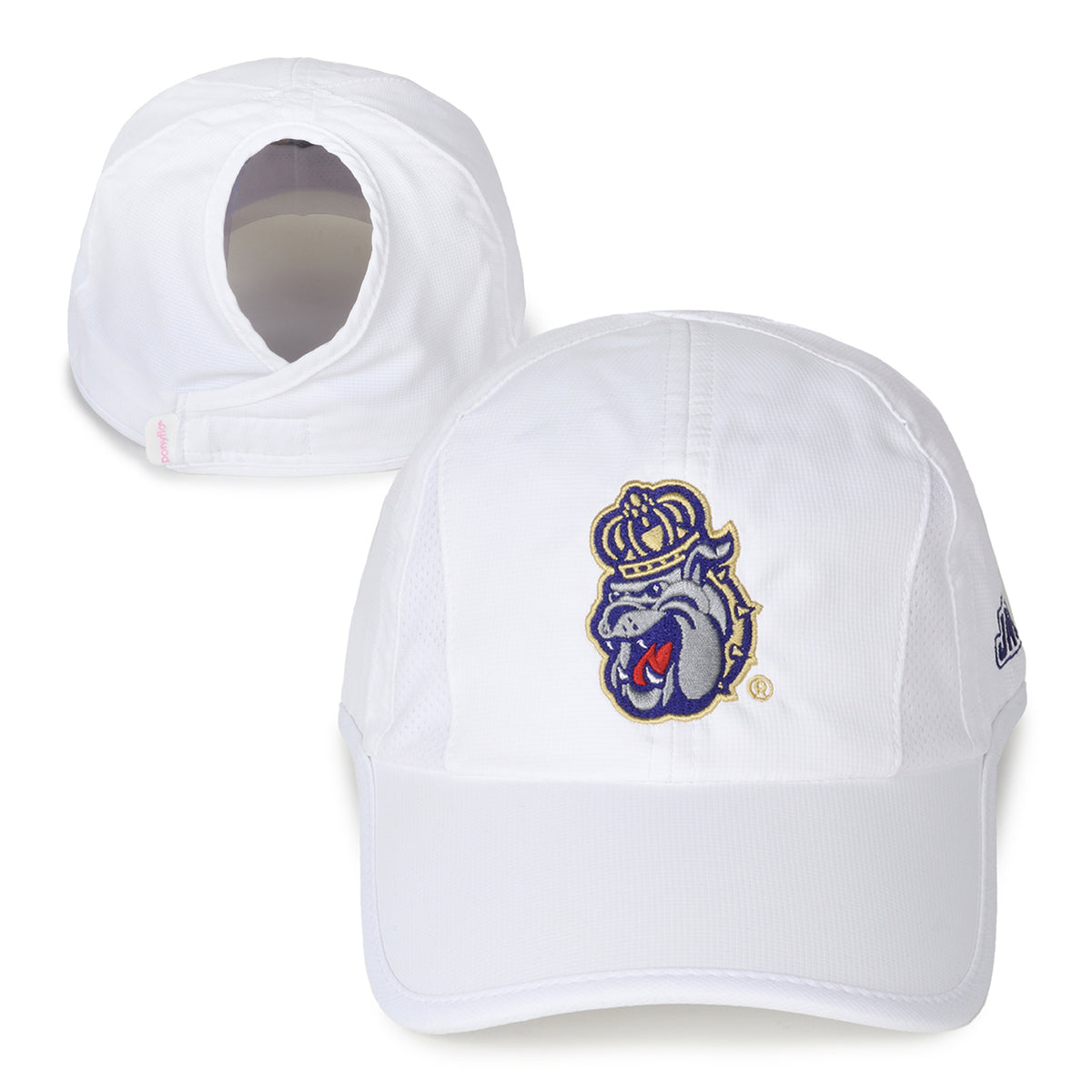 James Madison University x Ponyflo® Active Cap – Ponyflo Ponytail Hats