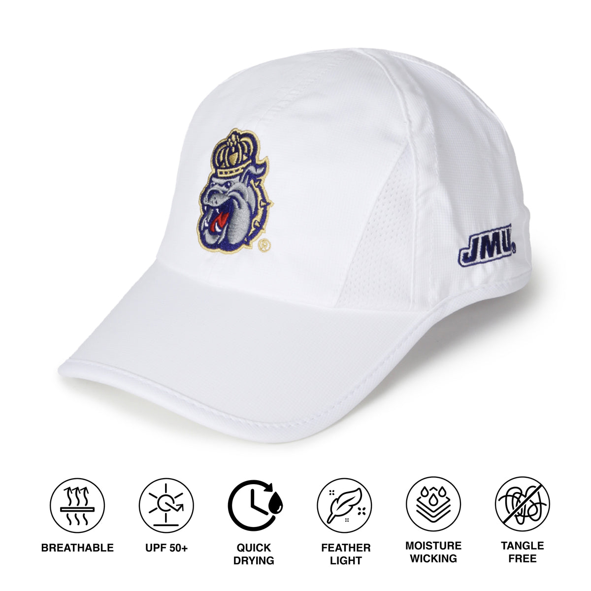 James Madison University x Ponyflo® Active Cap – Ponyflo Ponytail Hats