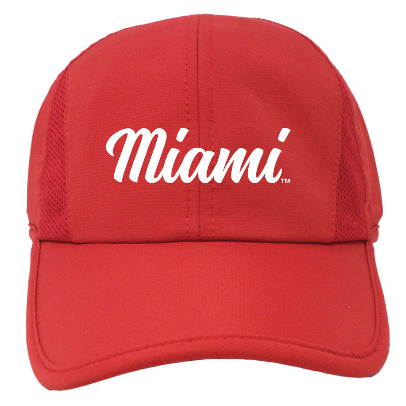Miami University x Ponyflo Active "Miami" Cap – Ponyflo Ponytail Hats